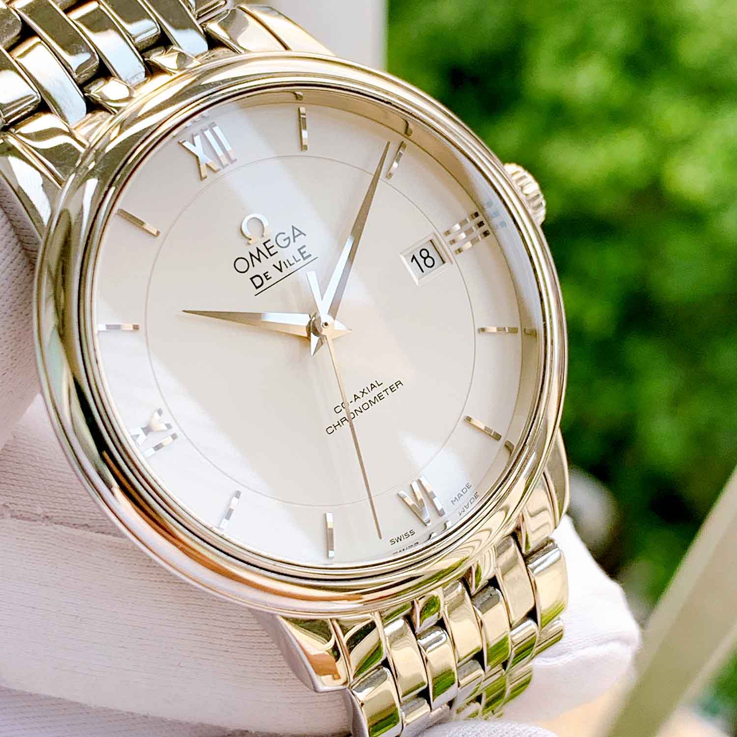 Omega De Ville Prestige Co-Axial Chronometer 424.10.40.20.02.003 42410402002003 used